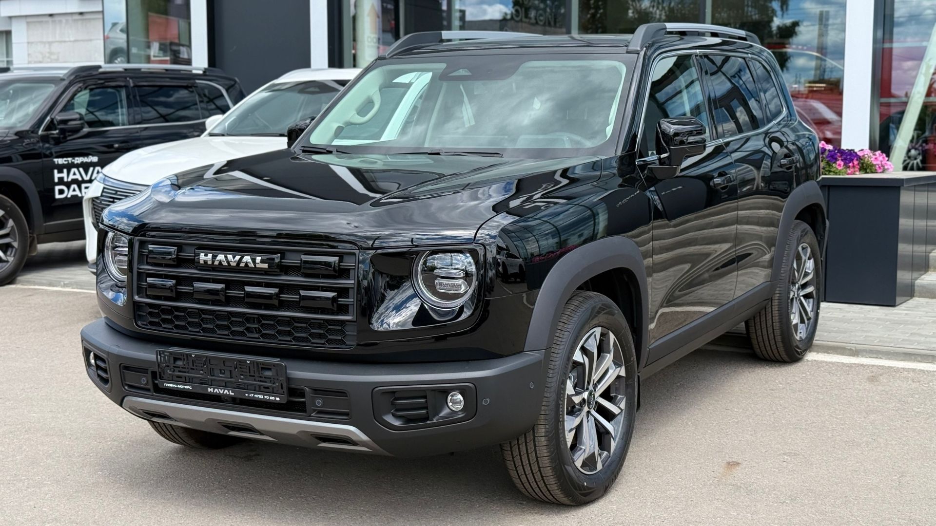 HAVAL Dargo в комплектации Техно+ черный салон черный