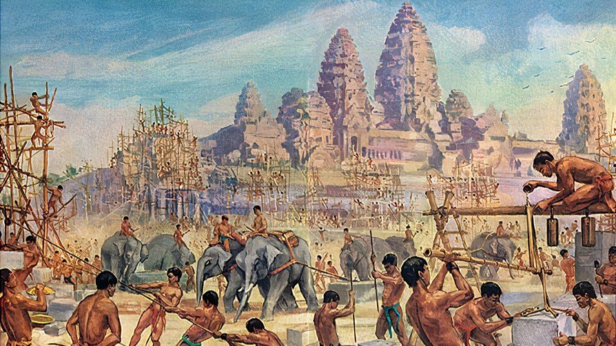 Кхмерская цивилизация. История Наций