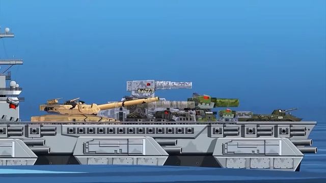 Гигантская Пила-Бульдозер-Танк Разрушает Все! Мультики Для Детей 09
