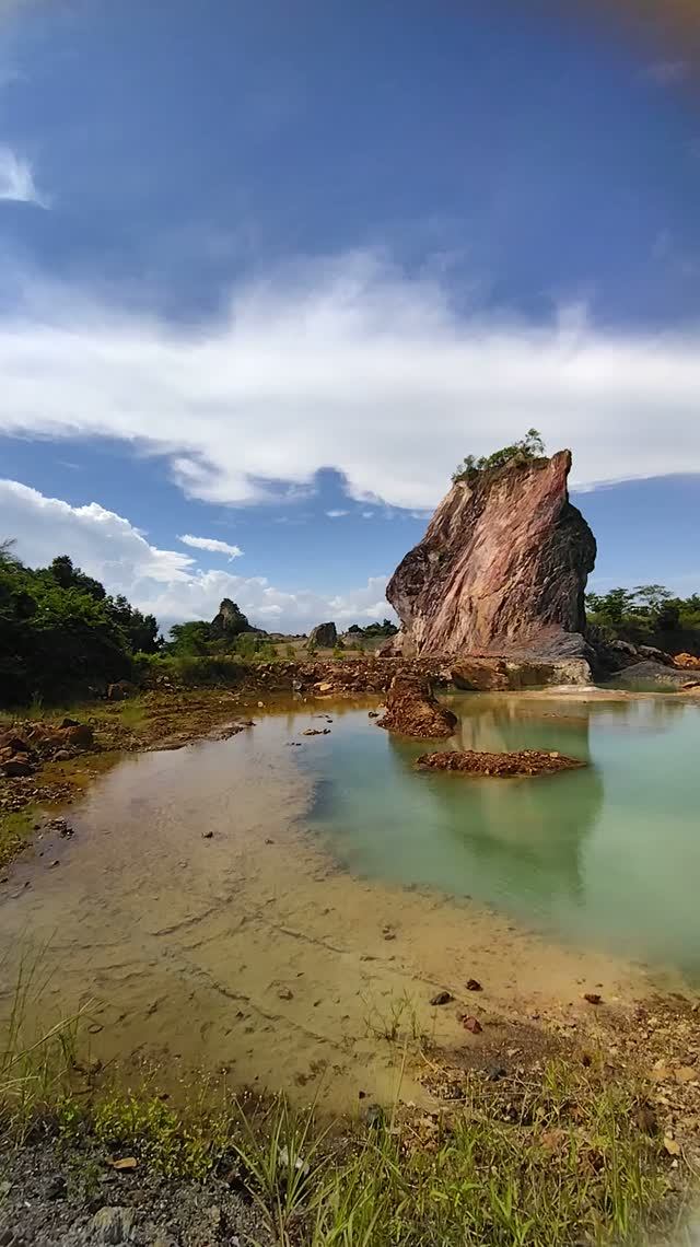 просто карьер чантабури chanthaburi grand canyon แกรนแคนย่อน จันทบุรี . чантабури chanthaburi จันทบุ