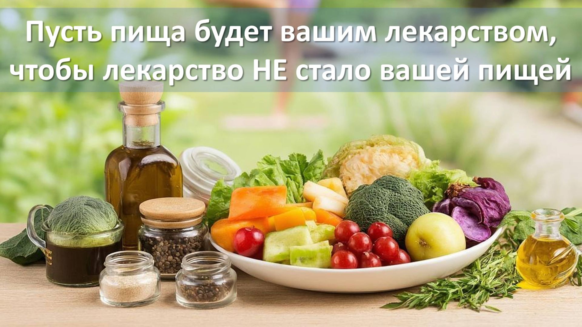 Пища - наше лекарство