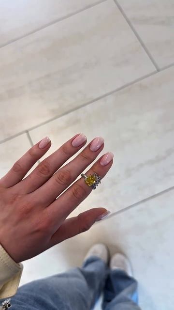 идеальный нюдовый маникюр 💅🏼