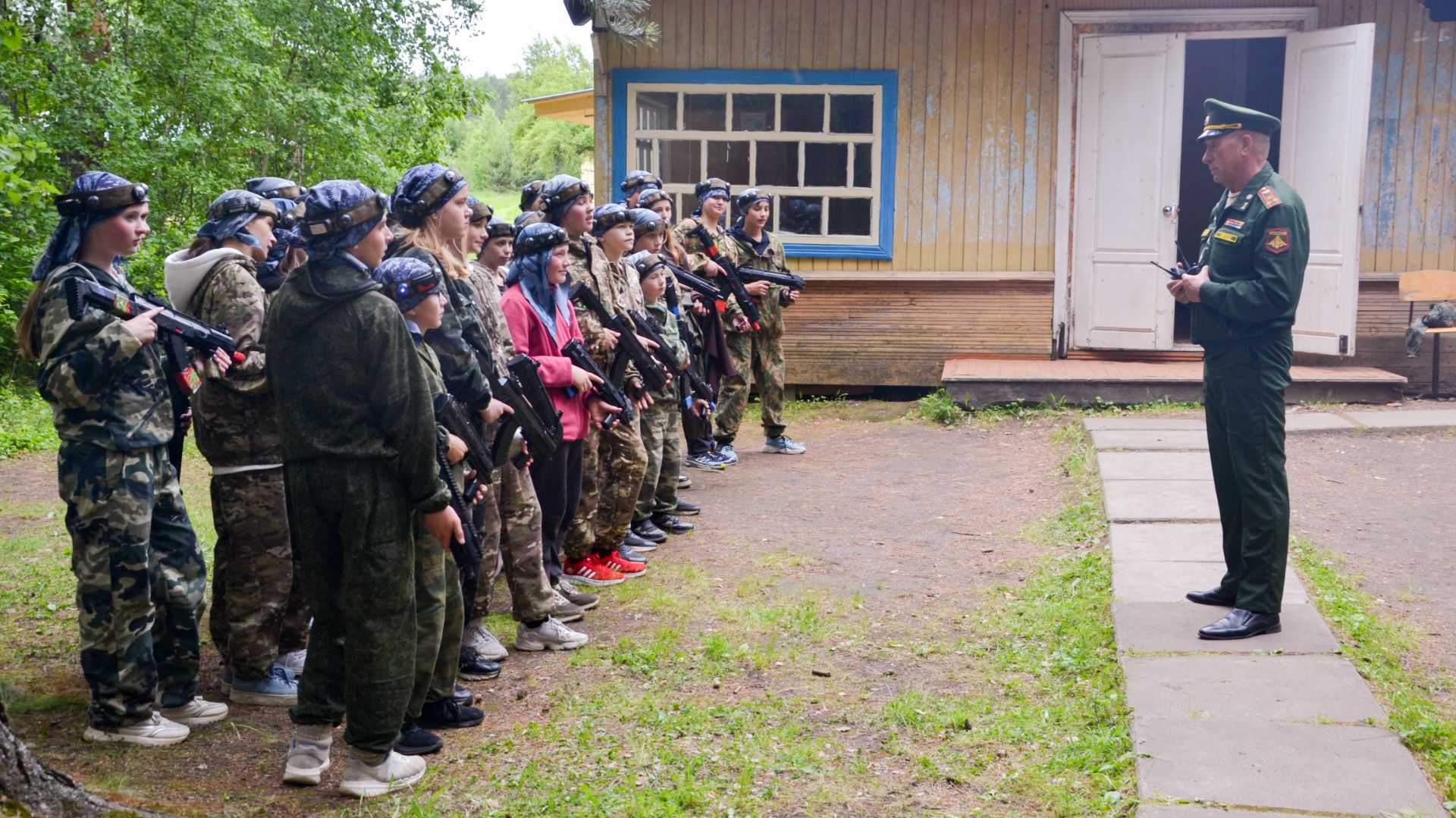 Военно-тактическая игра «Зарница 3.0»
