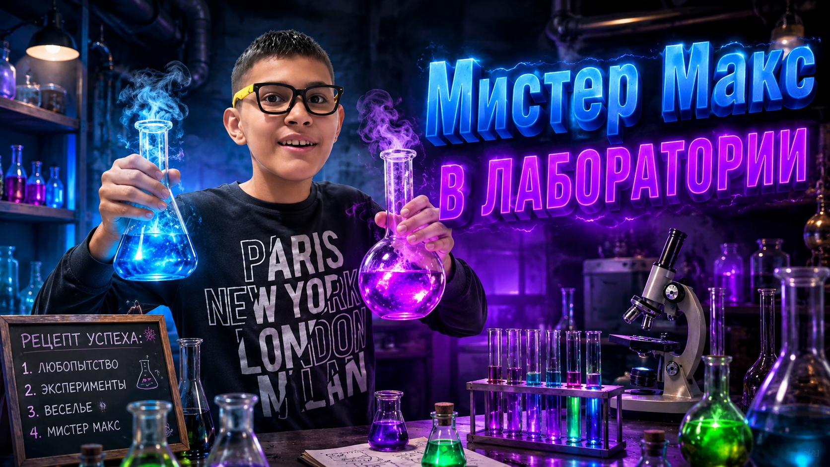 Мистер Макс: эксперимент ⚗️☣️