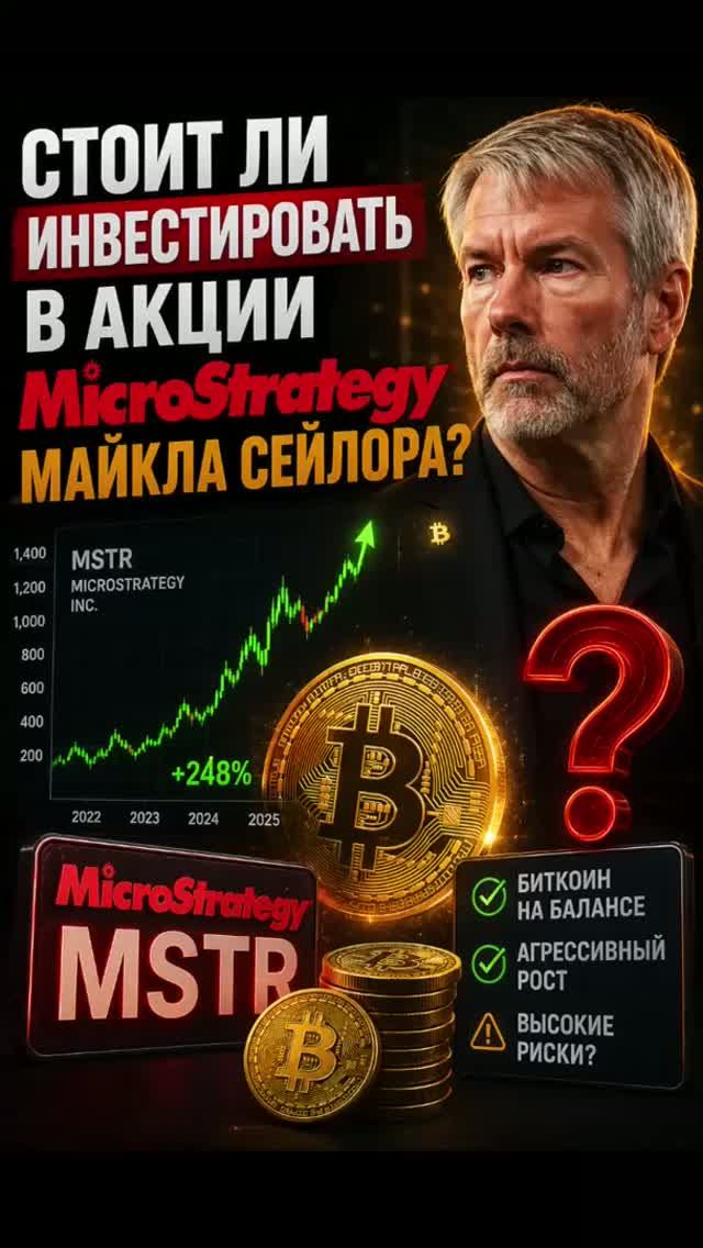 СТОИТ ЛИ ИНВЕСТИРОВАТЬ В АКЦИИ MICROSTRATEGY МАЙКЛА СЕЙЛОРА?