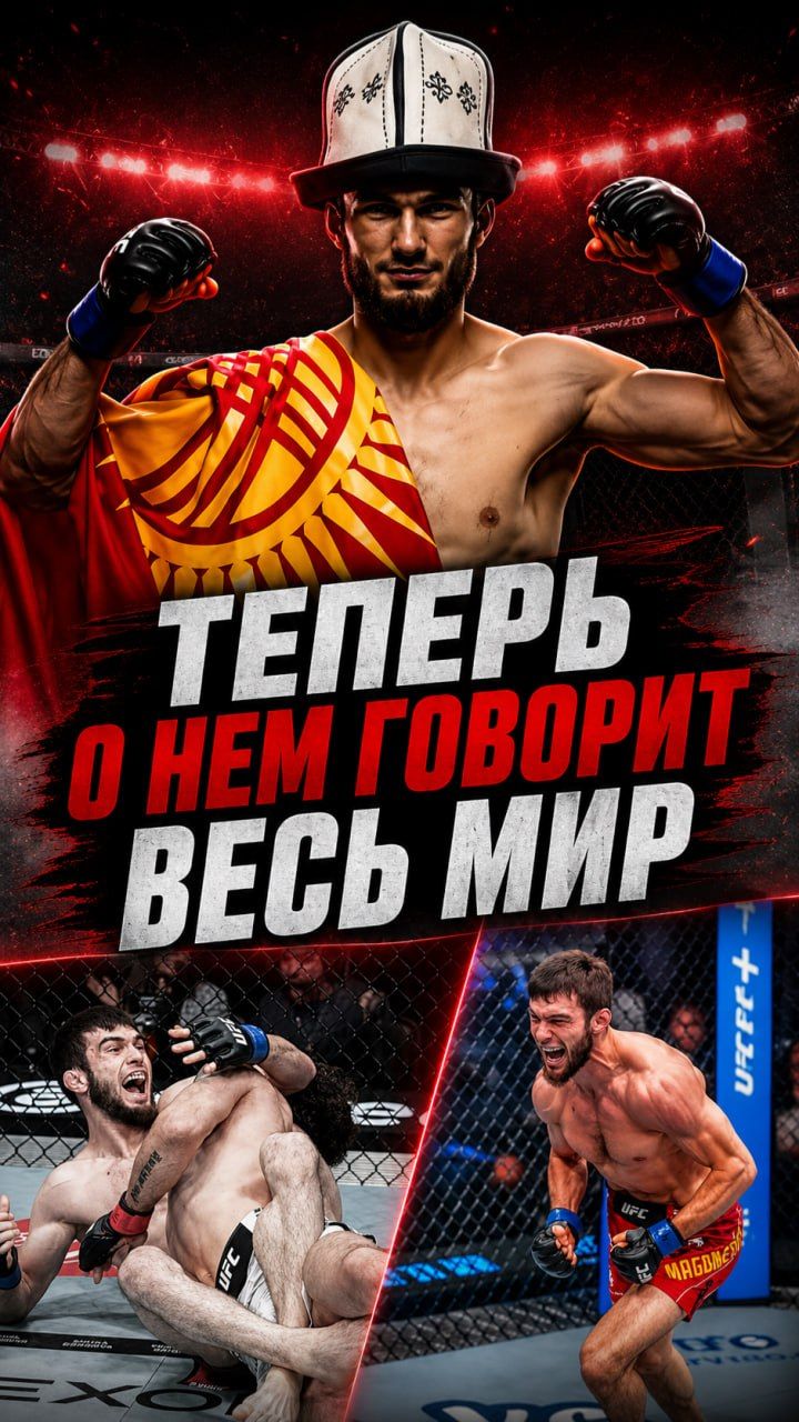 Кыргызский дагестанец ВОШЕЛ В ИСТОРИЮ UFC в ДЕБЮТЕ