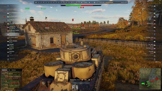 War Thunder. Бой №75. Восточная Европа. Превосходство. Лево. Победа.