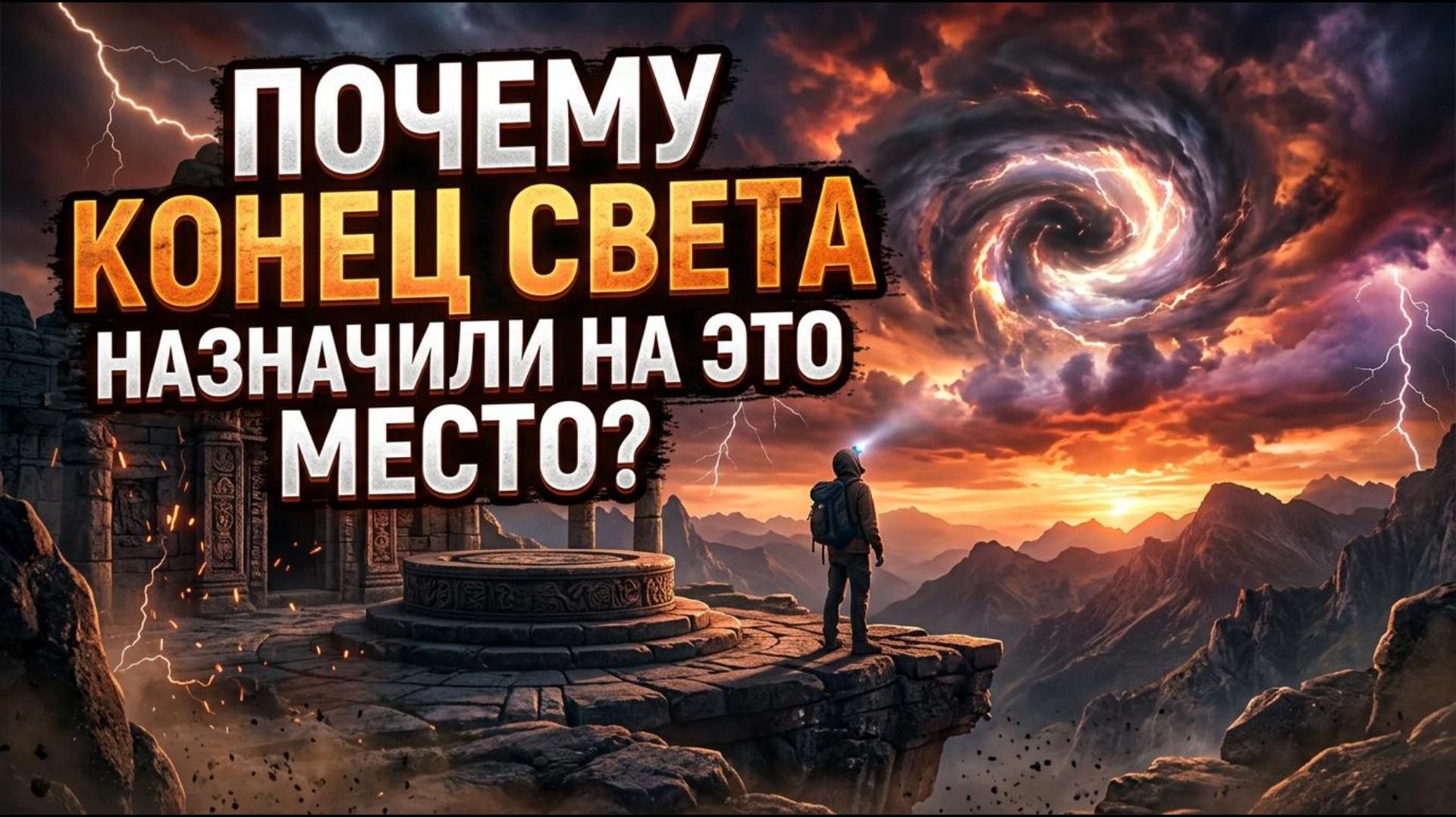 Почему КОНЕЦ СВЕТА назначили на это  место?
