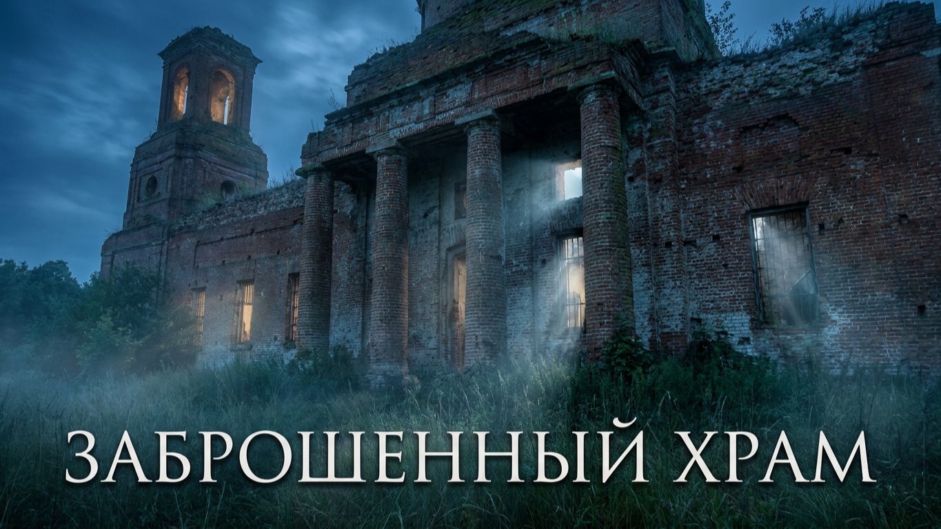 Заброшенный храм с красивыми фресками. Павловское. Липецкая область. 2026