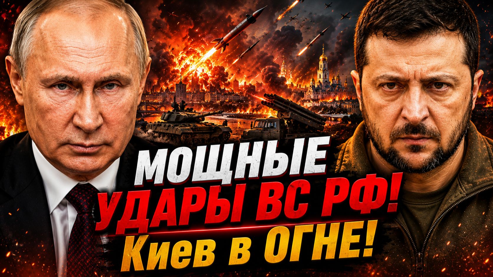 Мощный УДАР по Киеву! ВС РФ устроили РАЗНОС! Крым СЕГОДНЯ. Свежие новости