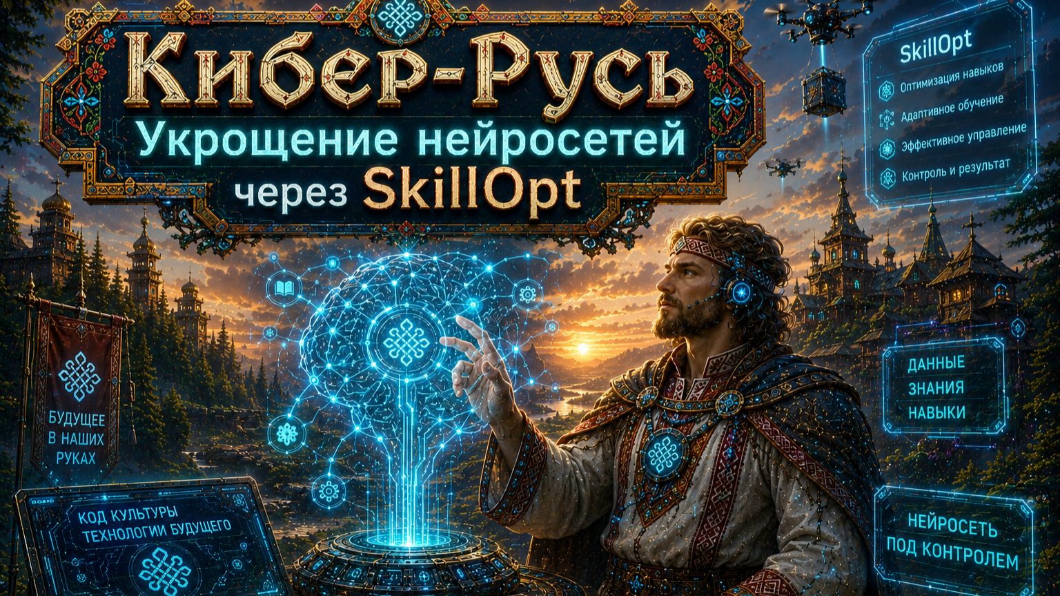 Кибер-Русь: Укрощение нейросетей через SkillOpt