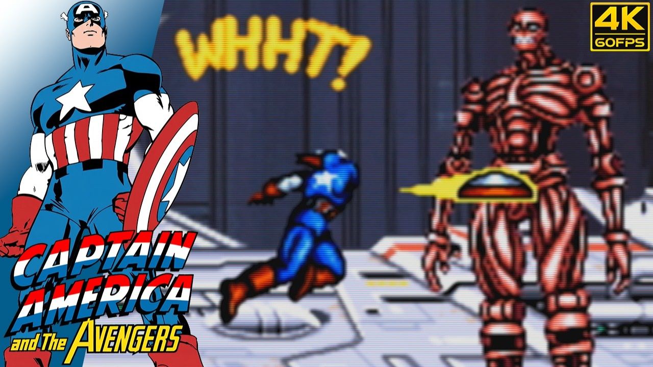 Captain America and The Avengers - Капитан Америка 1991 Ретро Аркада