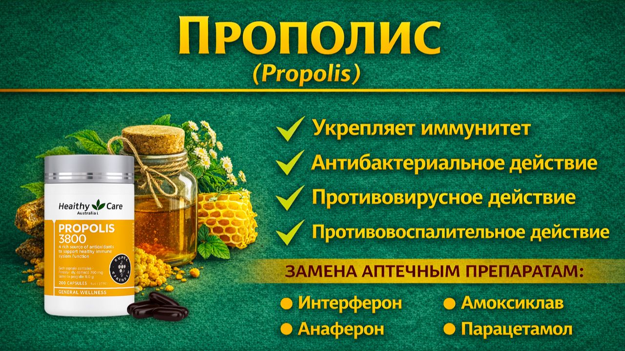 Прополис (Propolis) капсулы