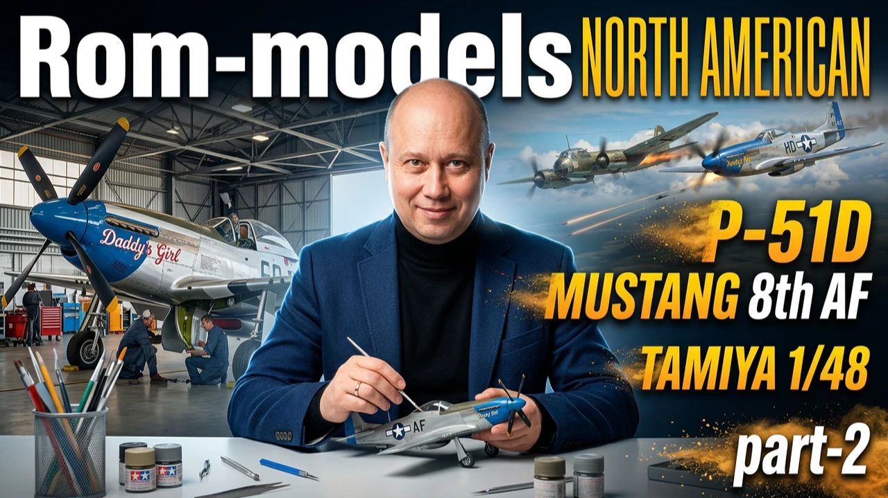 P-51D MUSTANG 8th AF TAMIYA 1/48  part-2