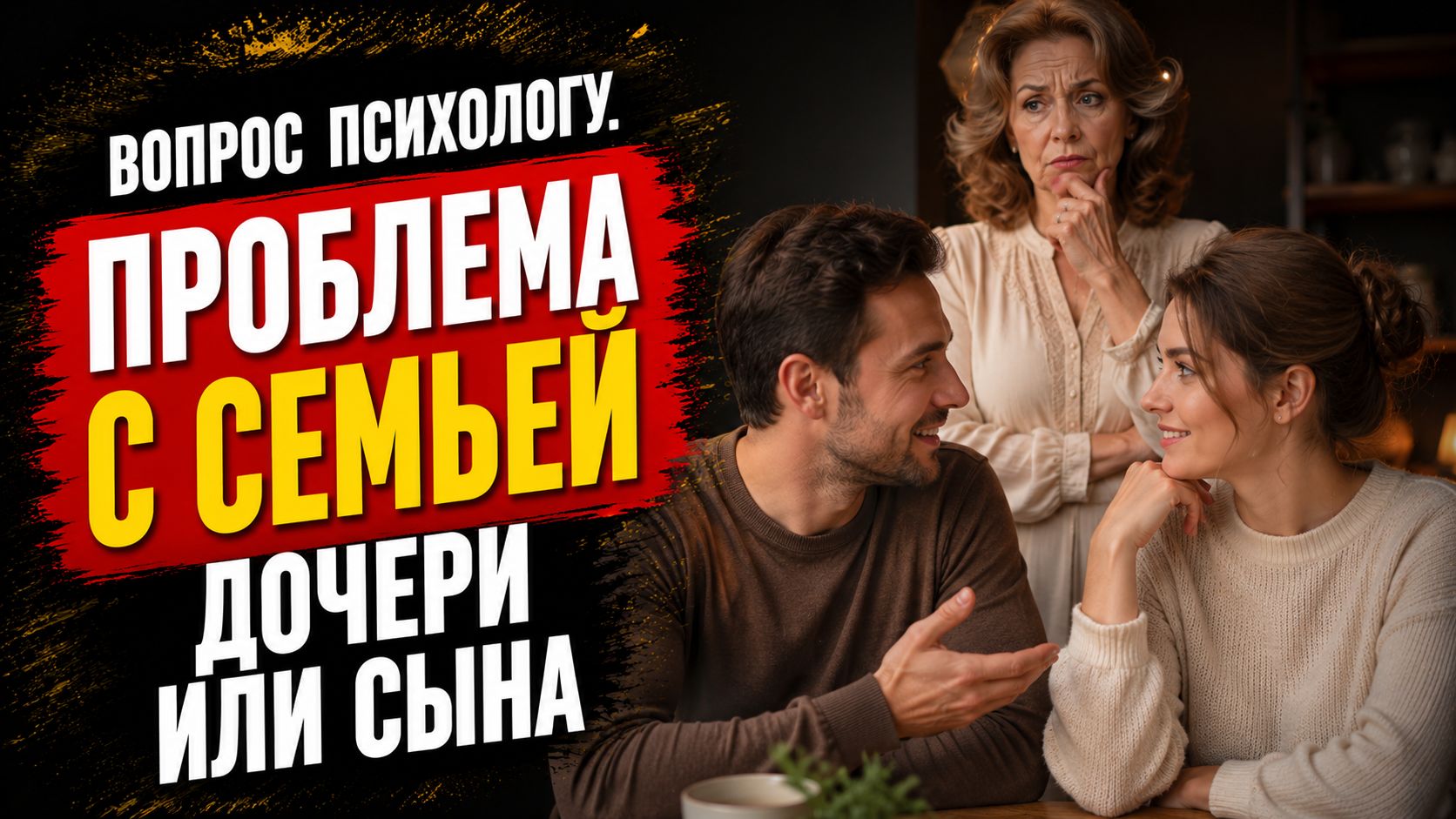 Проблема с семьей дочери или сына / Ответ психолога