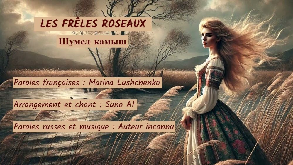 LES FRÊLES ROSEAUX (chanson russe en français) – ШУМЕЛ КАМЫШ (на французском)