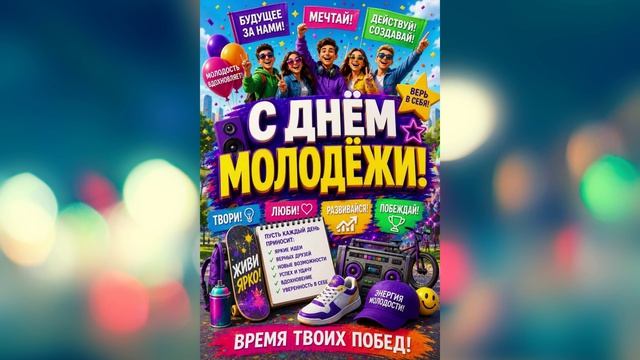 С днём Молодёжи!