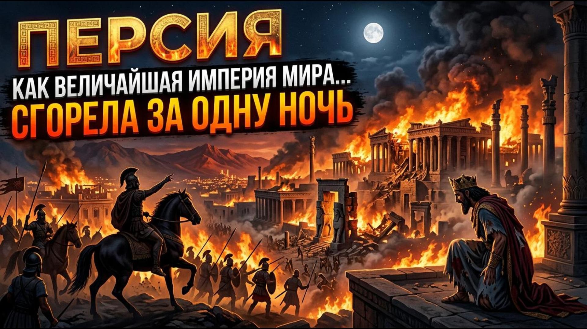 ПЕРСИЯ! Как величайшая империя мира сгорела за одну ночь!