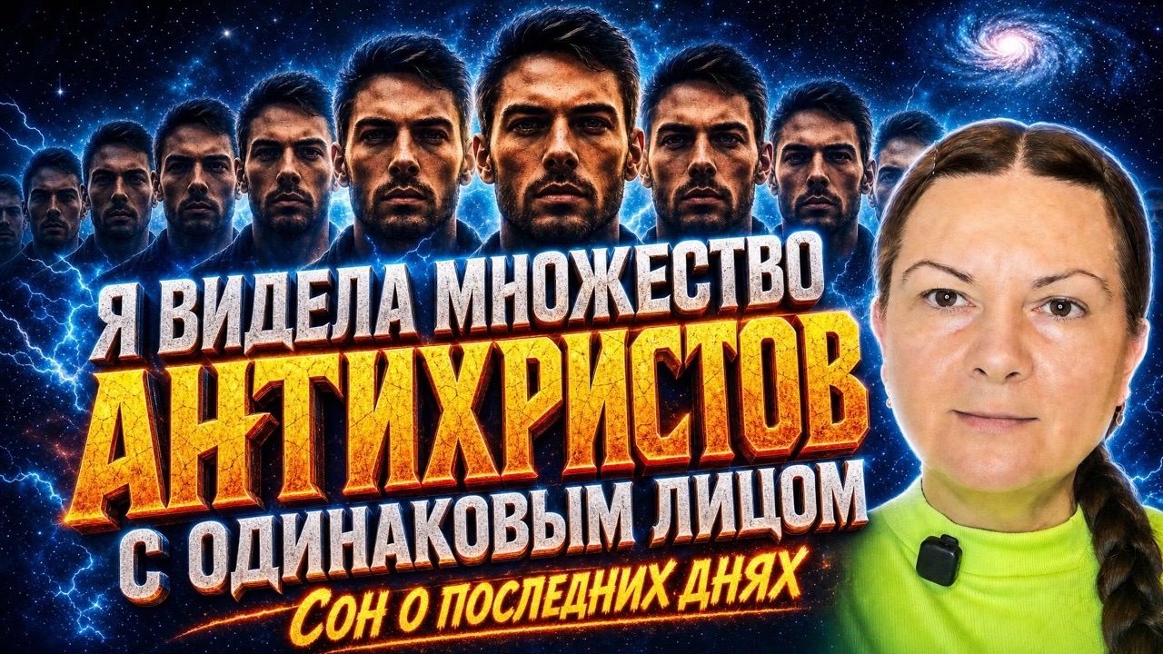 Я видела великое обольщение множеством одинаковых антихристов разных возрастов.  Ефименко Ирина