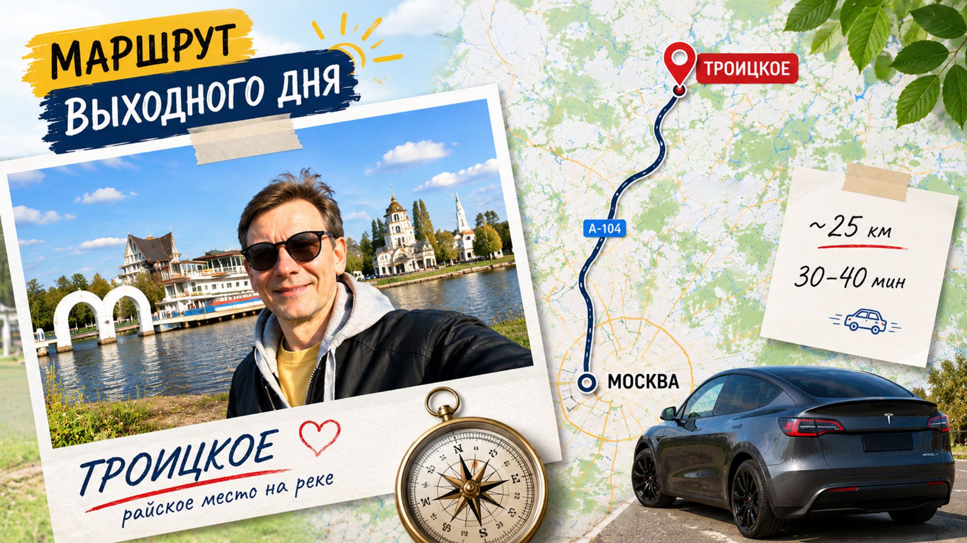 25 км от Москвы — идея для поездки, когда не хочется сидеть дома