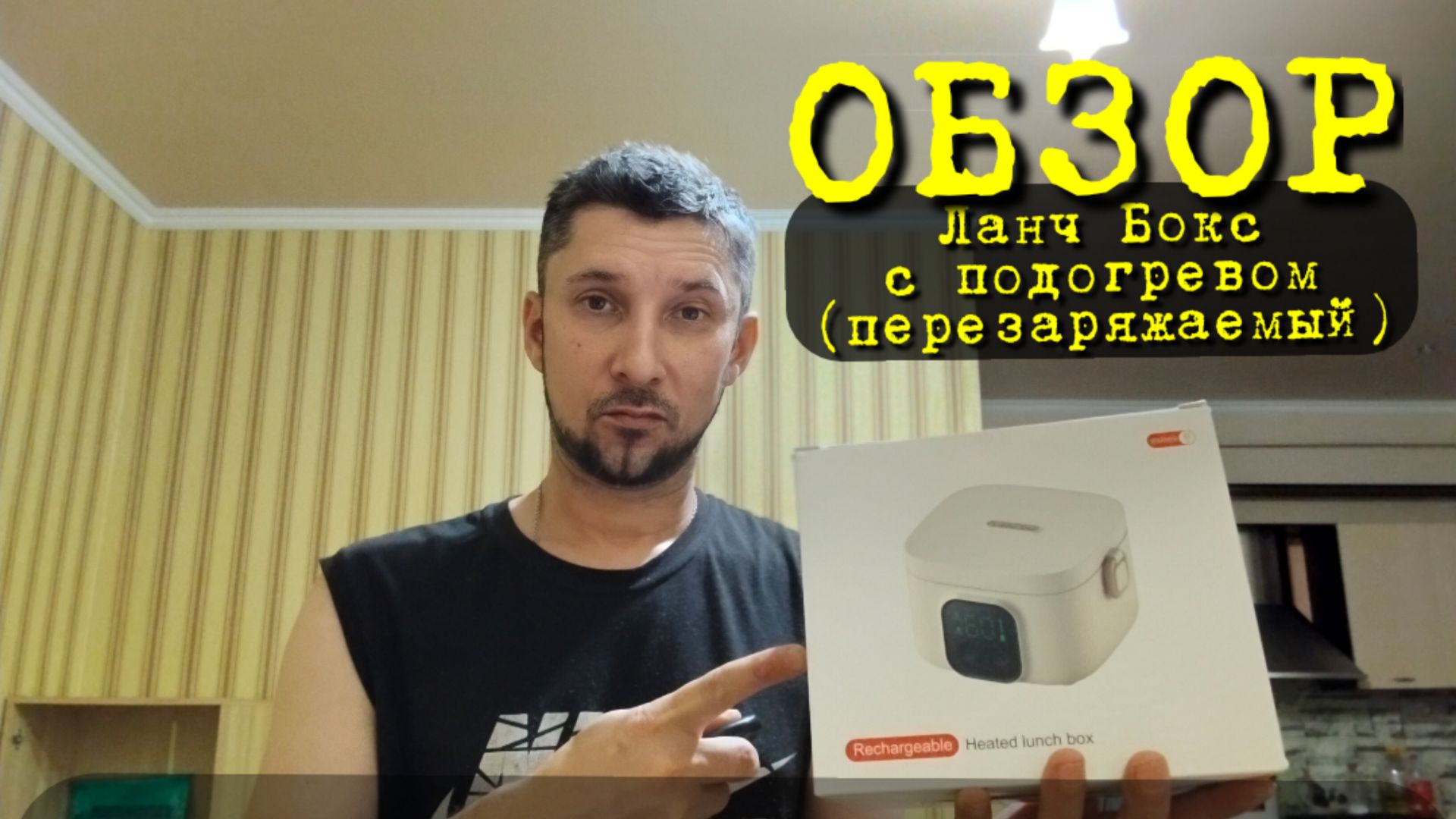 Ланч Бокс для еды с подогревом Обзор 🥪 Электрический Ланч Бокс на аккумуляторе 👉 Термоконтейнер