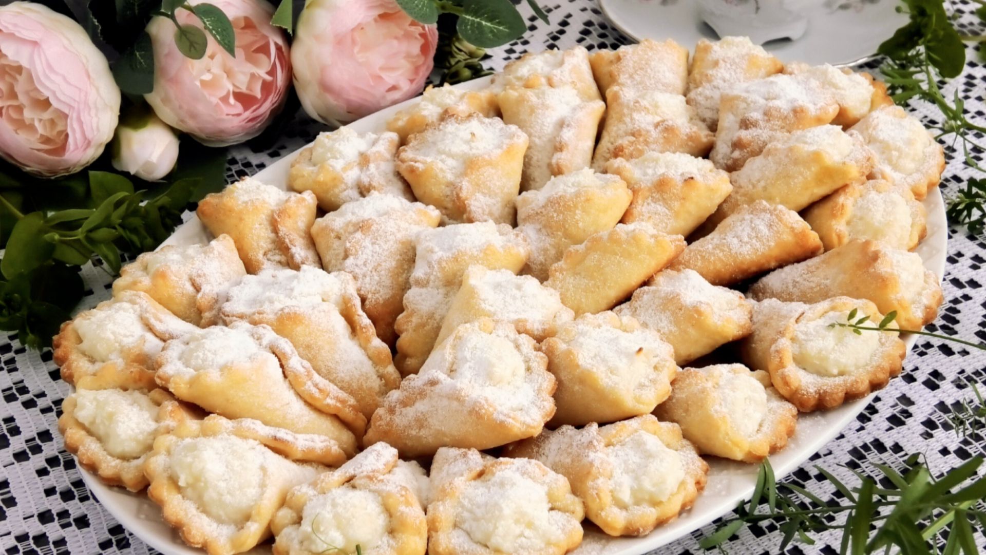 Очень вкусное песочное печенье с начинкой