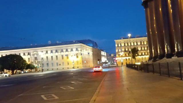 Ночная прогулка по Питеру,самый центр