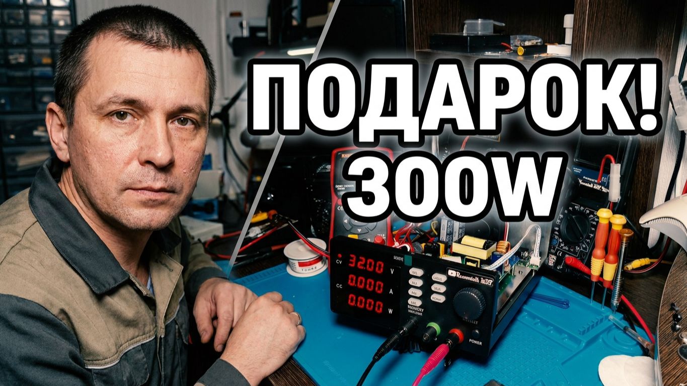 🔥 ЛАБОРАТОРНЫЙ БЛОК ПИТАНИЯ: РАСПАКОВКА И ОБЗОР 🎁 | НЕОЖИДАННЫЙ ПОДАРОК ОТ ПОДПИСЧИКА!
