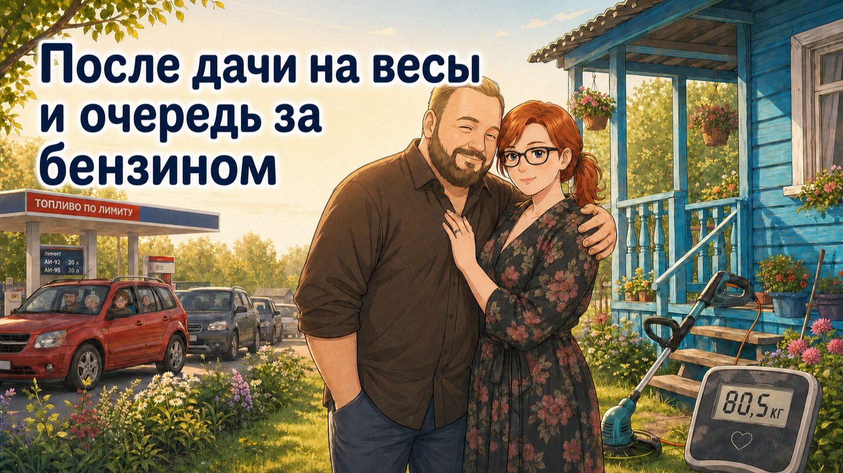 27.06 После дачи на весы и очередь за бензином