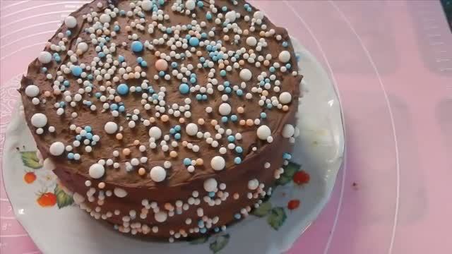 РЕЦЕПТ. Любимый Торт ШОКОЛАДНЫЙ БАРХАТ.. И ШОКОЛАДНЫЙ КРЕМ. ПРОСТО ТАЕТ ВО РТУ.....