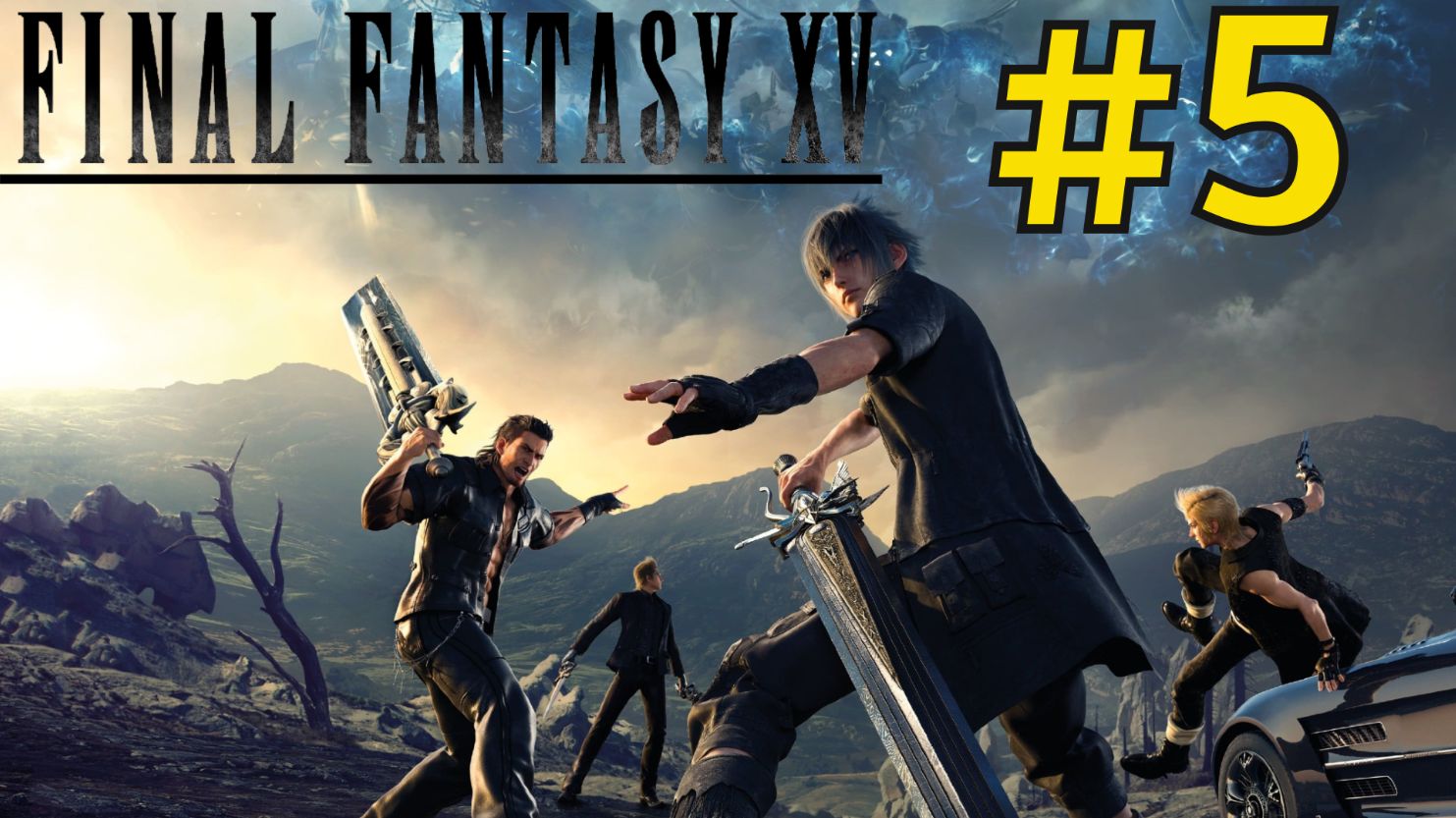 Final Fantasy 15 Прохождение(2023) ч5 У Боя Свиданье с Девушкой!