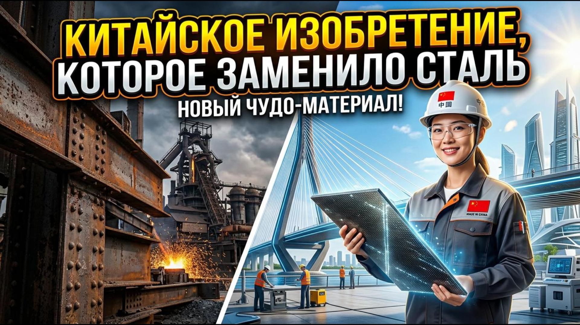 Китайское изобретение, которое заменило сталь!