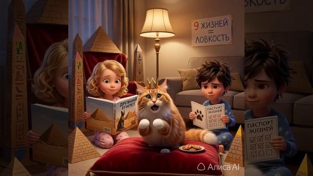 рыжий кот Персик мэйн-Кун