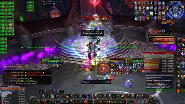Рейд в ЦЛК 25 об шаман (элем) WoW Circle x1 27.06.26 Рейд без негатива, но и без уважения