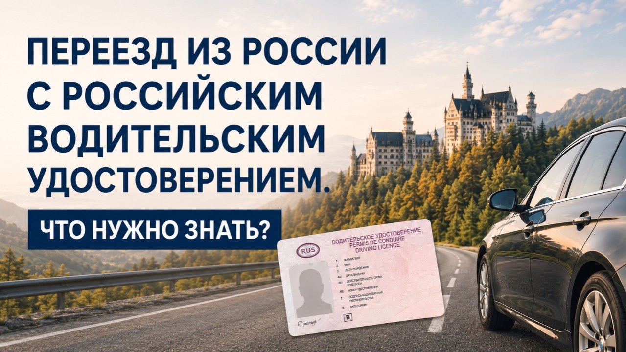 Водительское удостоверение есть, а ездить нельзя? Что нужно знать до переезда в Германию