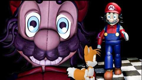 MARIO X FNAF IS NIGHTMARE FUEL..