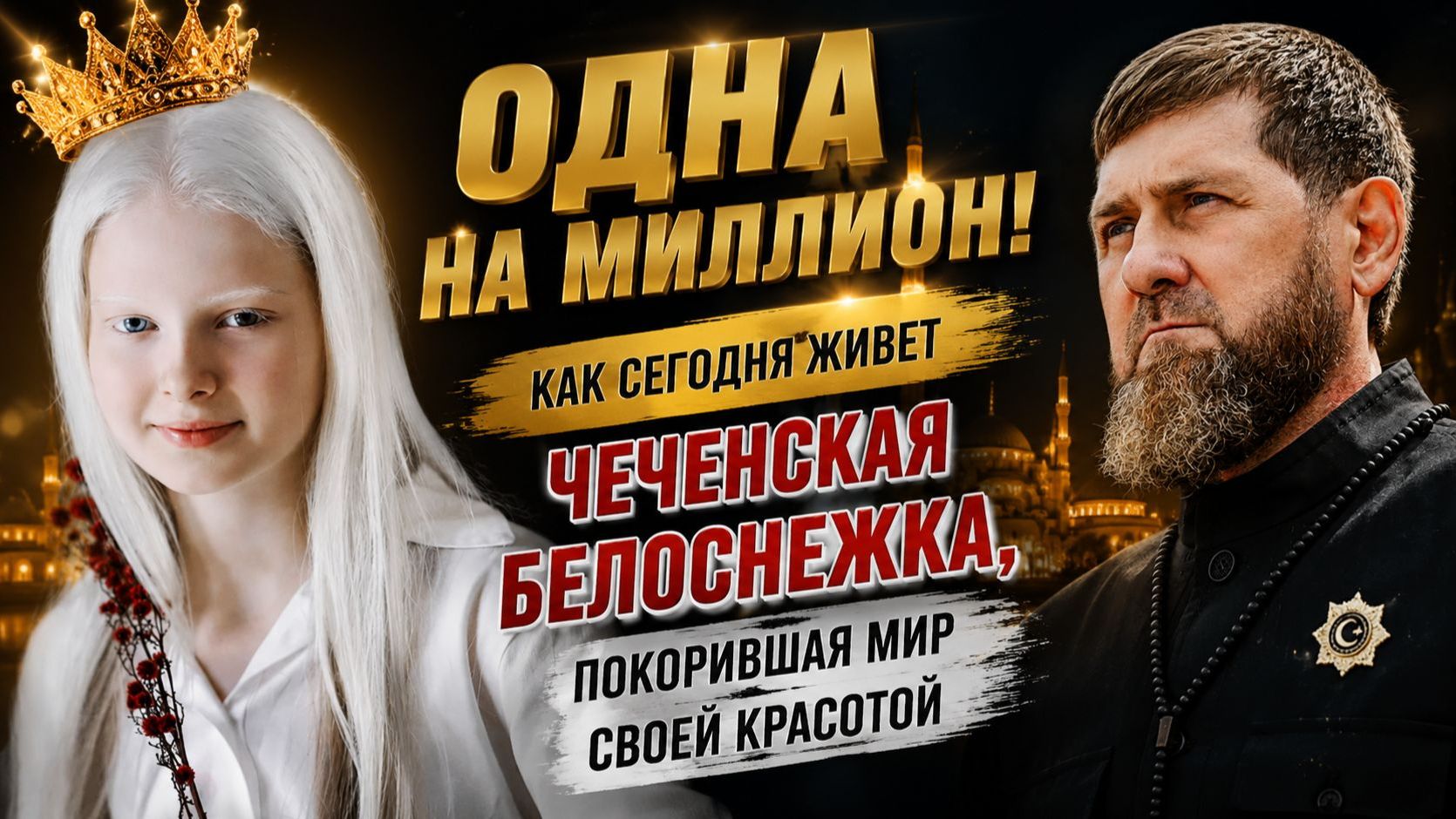 👑 ОДНА НА МИЛЛИОН! Как сегодня живет чеченская Белоснежка, покорившая мир своей красотой
