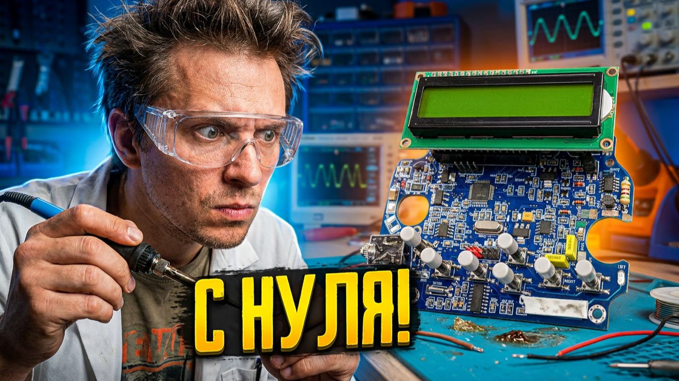 Металлоискатель своими руками: Создаем МД 'КРОТ' с нуля!