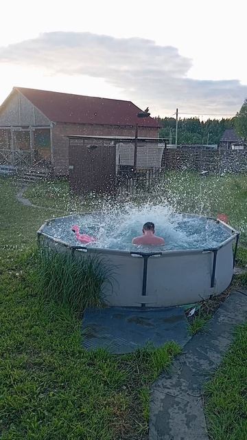 Кайфушки сына на даче