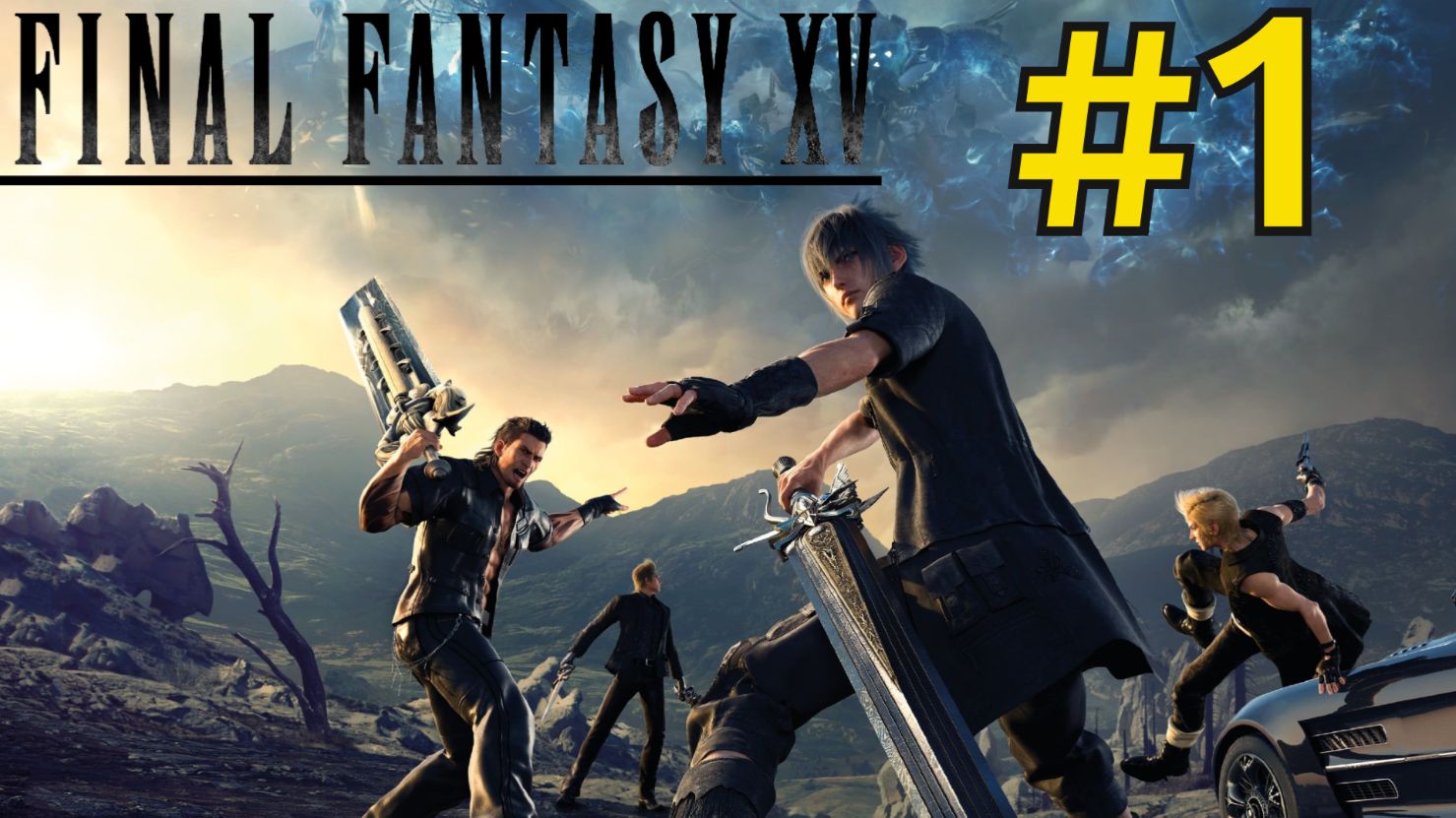 Final Fantasy 15 Прохождение(2023) ч1 Врываемся в Мужскую Фантазию 15