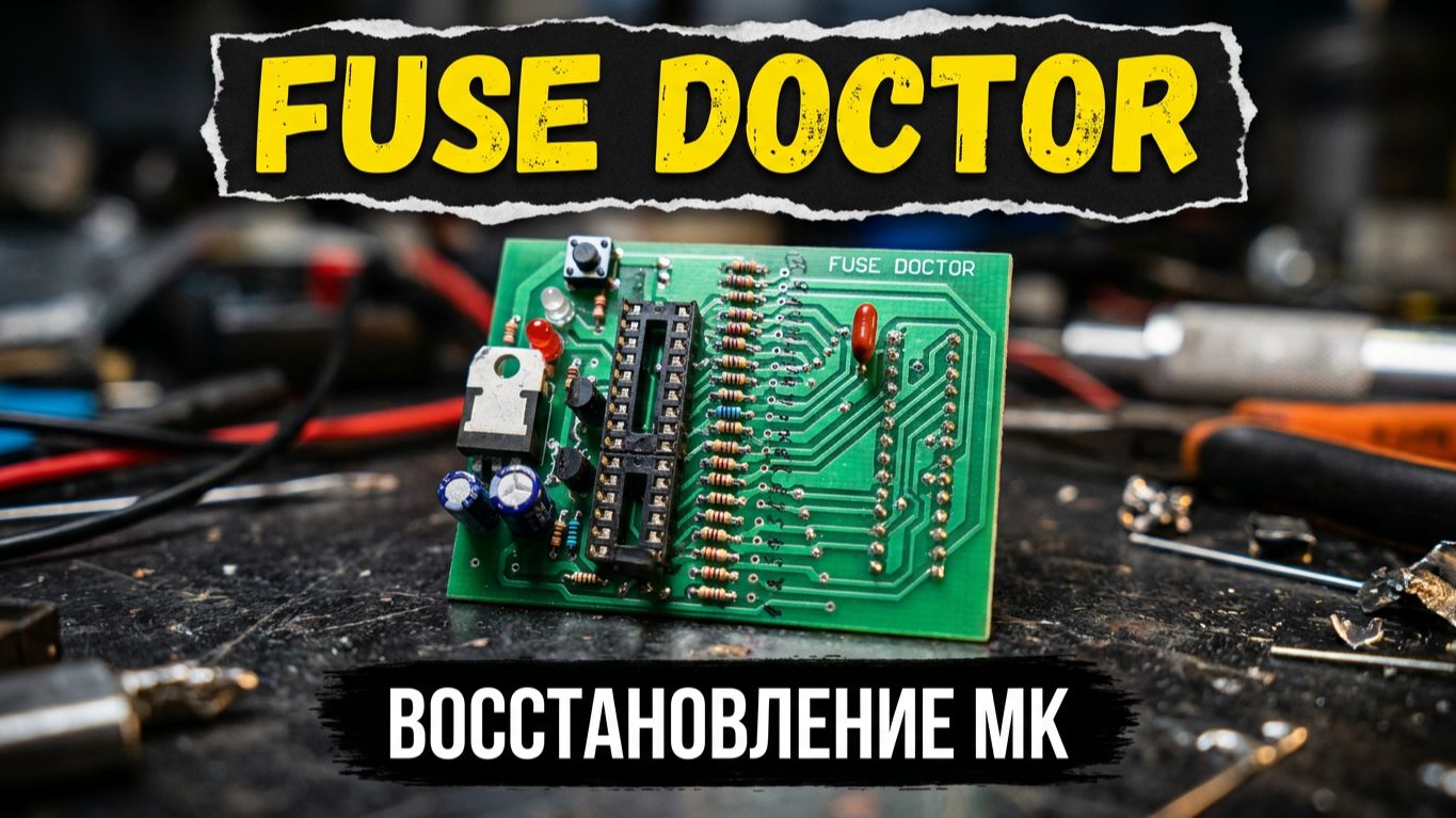 Fuse doctor Изготовление платы Восстановление мк