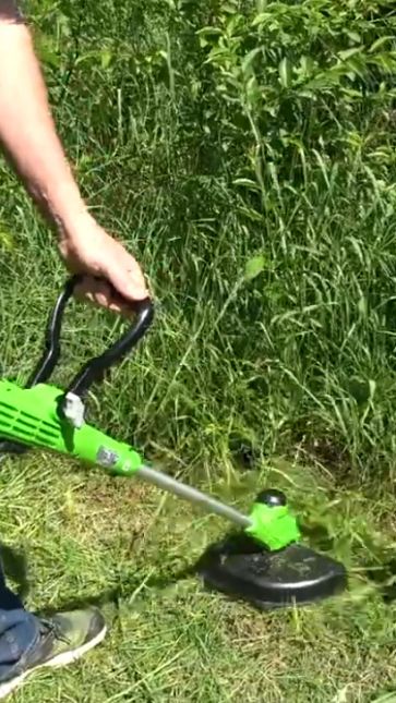 Триммер для травы аккумуляторный Greenworks 24V