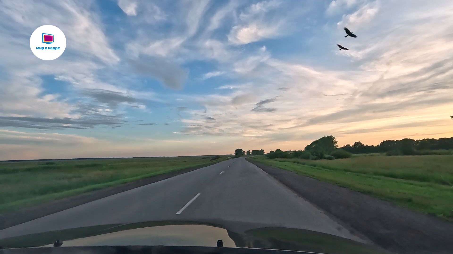 Трасса от села Новоцелинное до развилки на село Кочки и город Каргат и далее по трассе