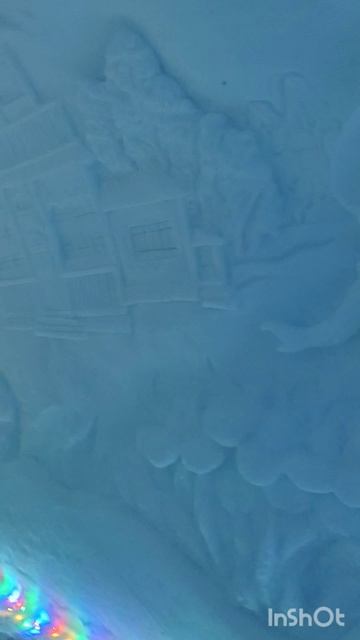 Снежная деревня. г.Кировск Мурманская область февраль 2026
