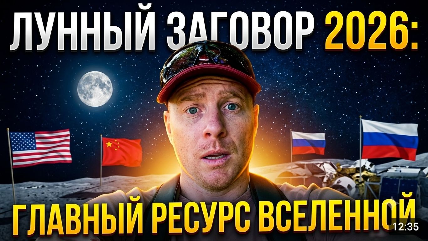 Лунный заговор 2026: Главный ресурс Вселенной, ради которого США, Китай и РФ делят космос