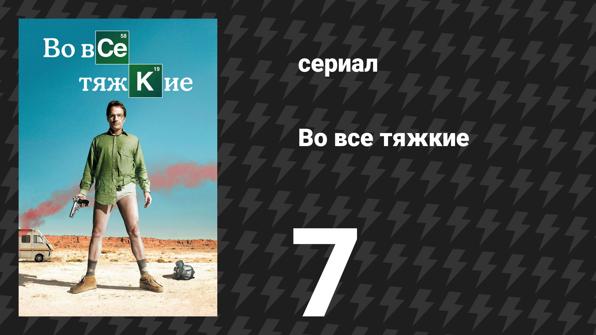 Во все тяжкие 1 сезон 7 серия «Бизнес по-взрослому» (сериал, 2008)