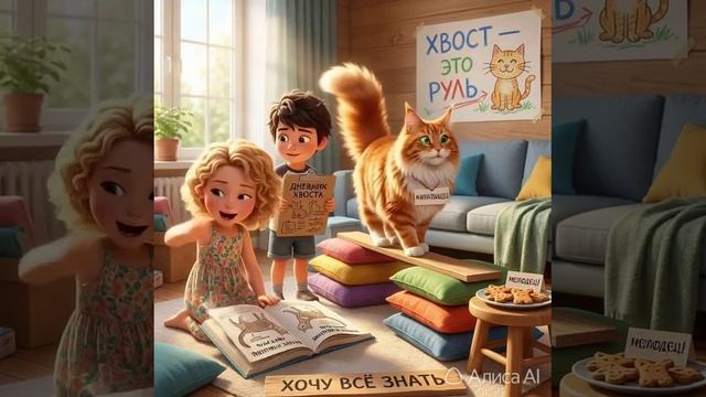 рыжий кот Персик мэйн-Кун