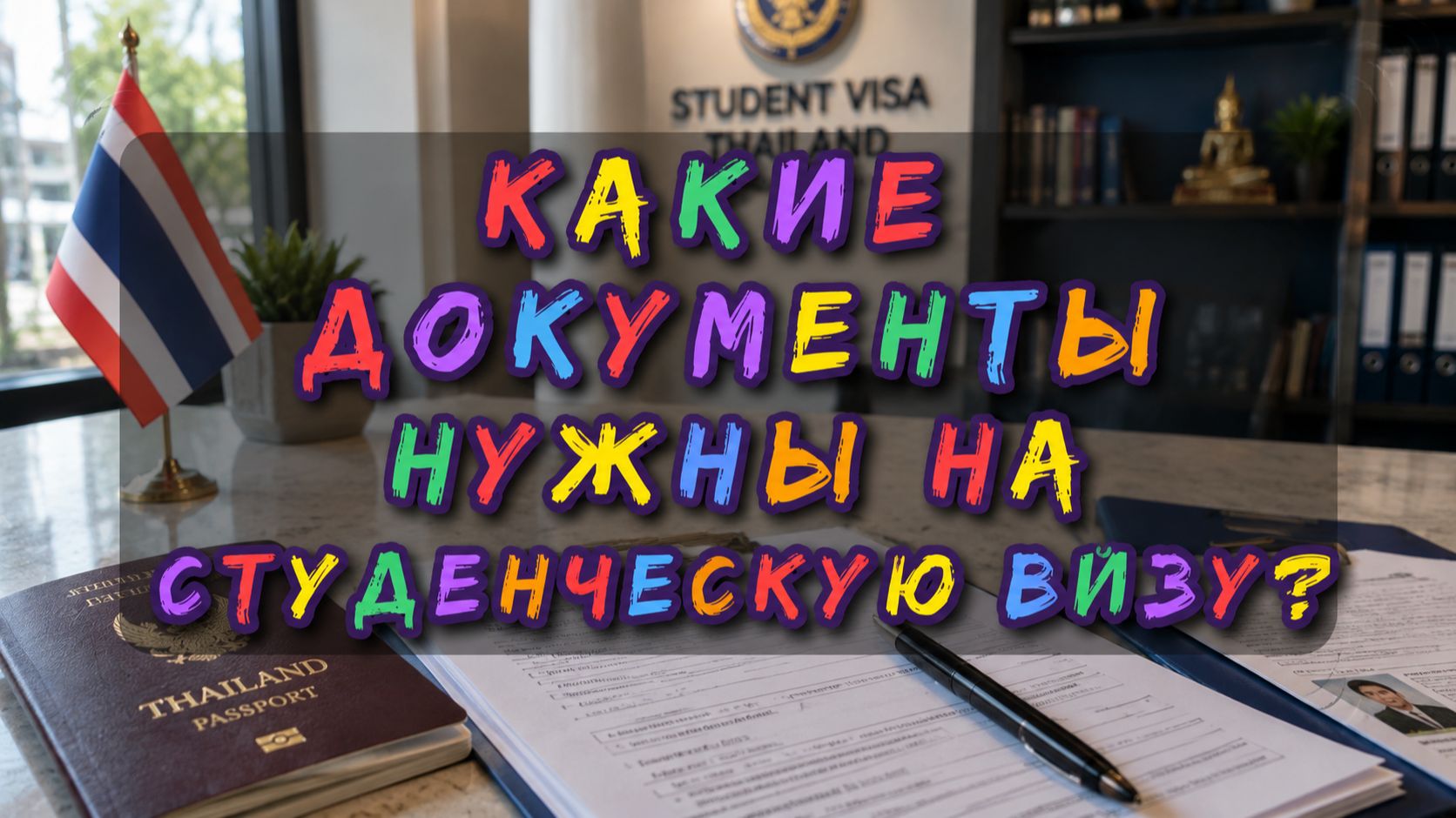 Документы на ED визу в Таиланде: что обязательно подготовить