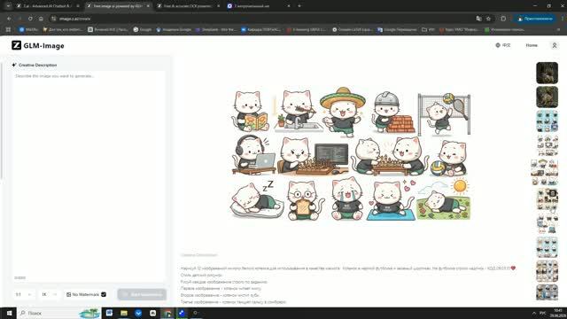 Тема 7.2 ИИ-ассистент (Z.ai) для распознования текста, генерации изображений и аудирования