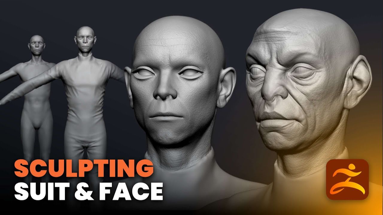 Анатомия брони: Высекаем высокотехнологичный скафандр в ZBrush поверх базы из Character Creator 5!